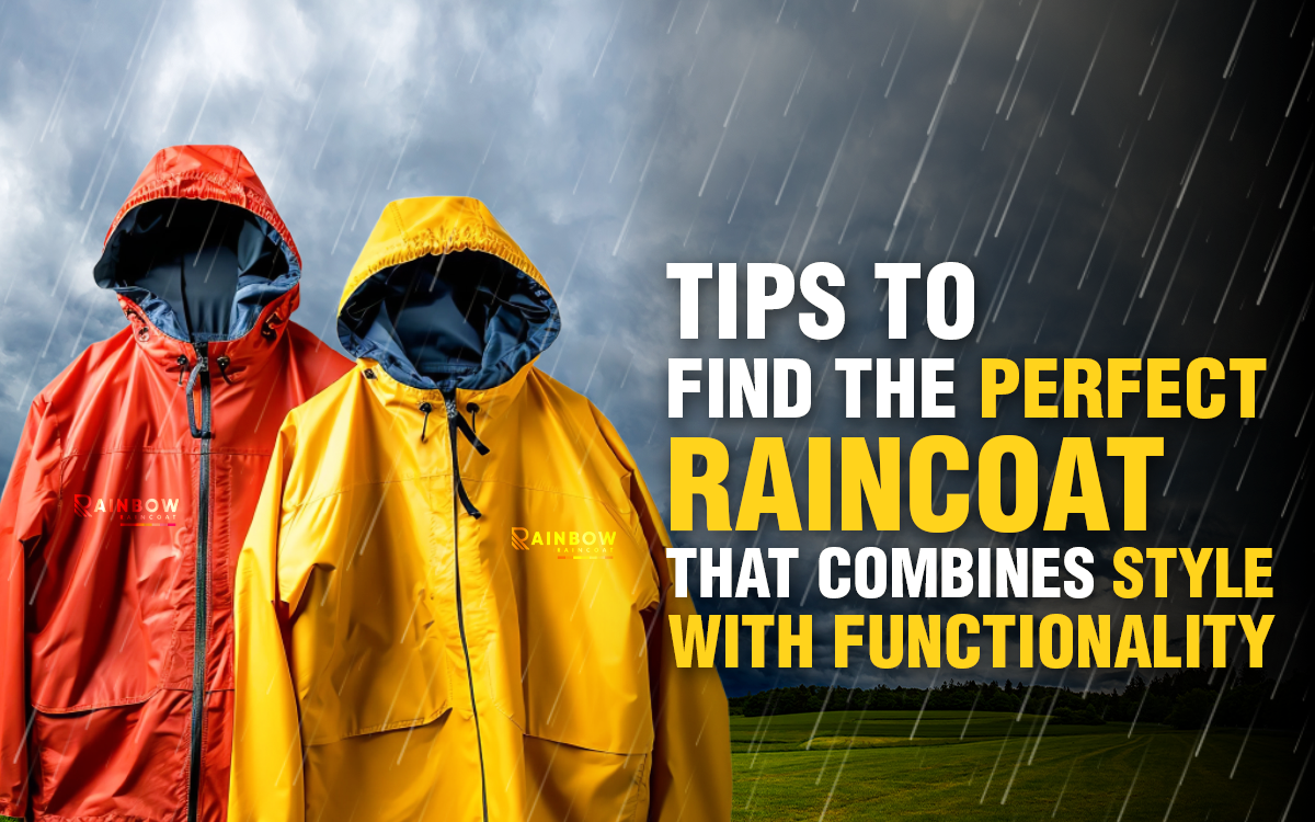 Tips to Find a Raincoat That Is Functional and Stylish